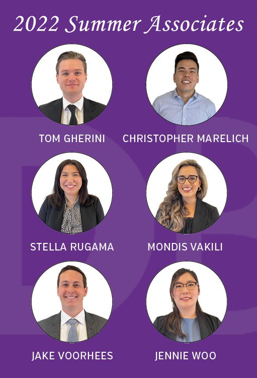 Introducing Our 2022 Summer Associates Downey Brand Llp